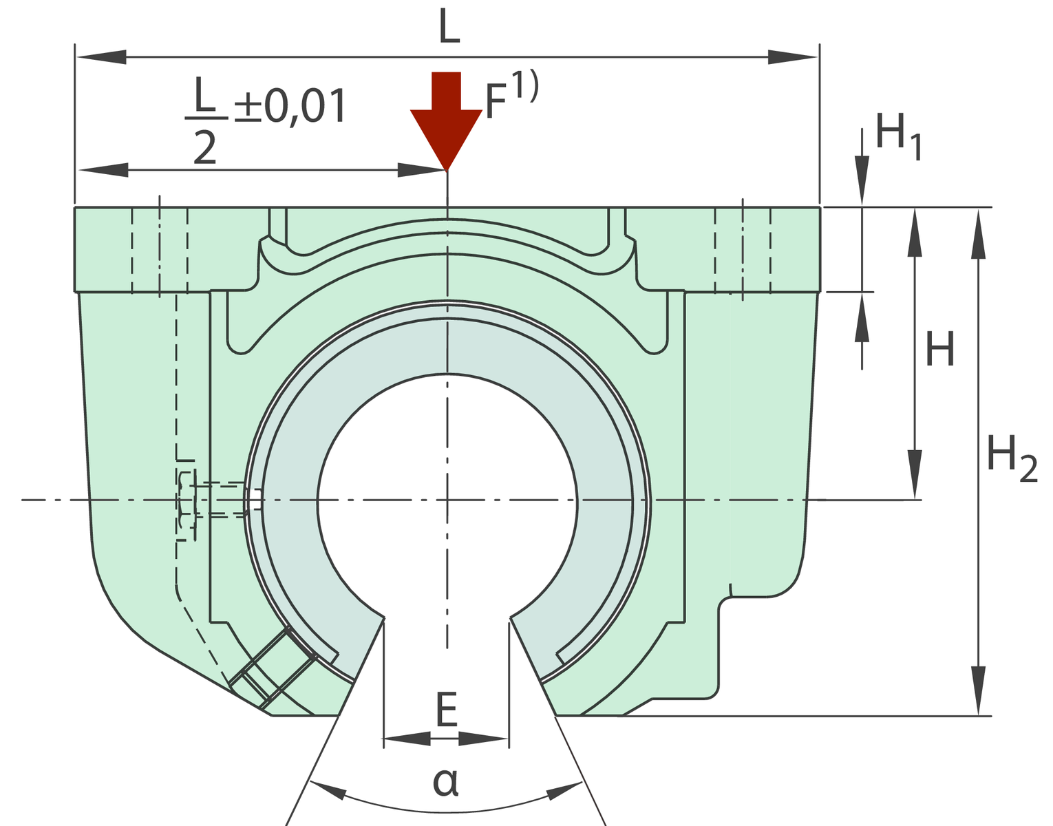 LUCT25D-2LS Linear ball bearing and housing unit: inform yourself ...