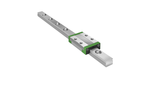 KUEM12-E Miniature Carriage, Standard with Miniature-Guideway, Standard ...