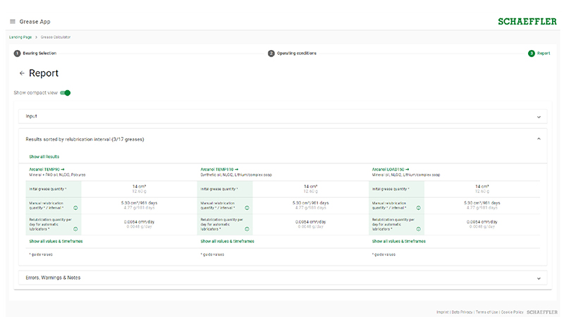 Grease App | Schaeffler medias