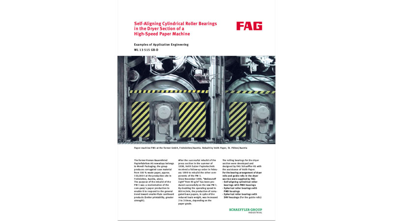 Pulp and Paper | Schaeffler medias